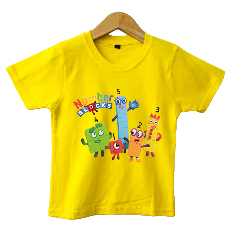 Numberblocks NUMBERBLOCKS KIDS T-Shirts | Shopee Malaysia
