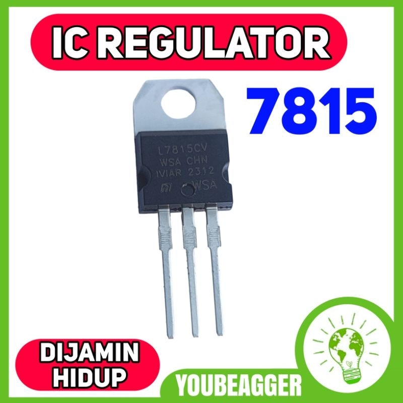 IC 7815 voltage regulator | Shopee Malaysia