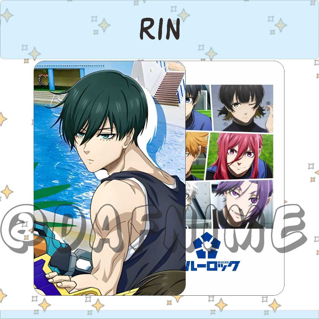 Blue LOCK SPLASH EDITION PHOTOCARD ANIME | Shopee Malaysia