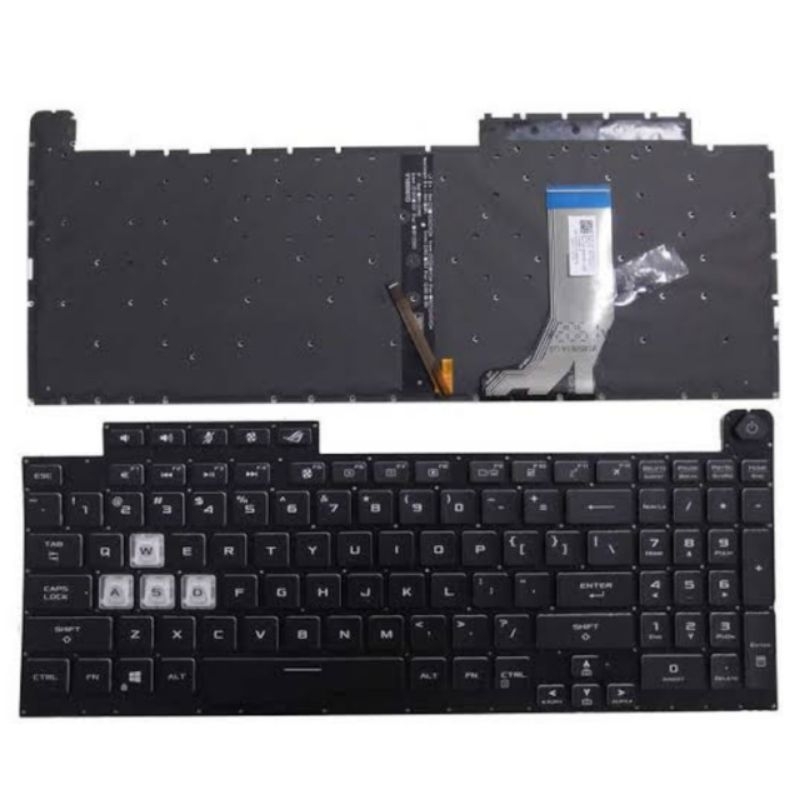 Asus ROG Strix G531 G531GD G531GT G531GU G531GV G531GW RGB keyboard ...