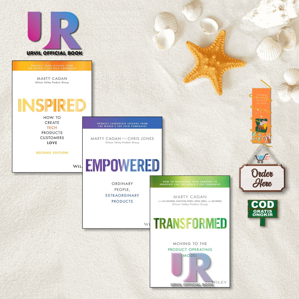 Inspired - Empowered - Transformed By Marty Cagan (English) | Shopee ...