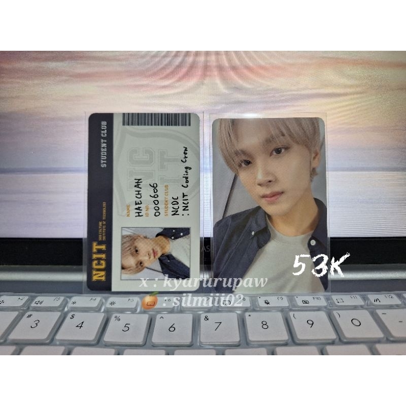 Pc NCIT Haechan Set Id Card Day Ver NCT | Shopee Malaysia