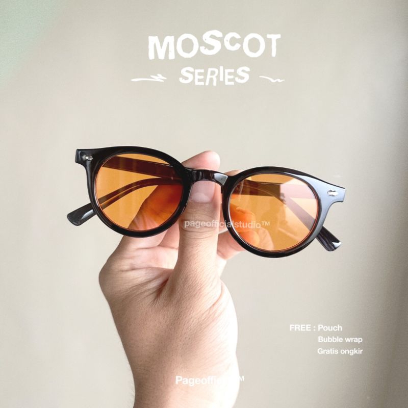 Moscot Vintage Black Orange Eyeglass Frames Page | Shopee Malaysia