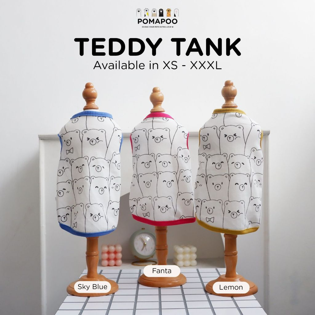 Pomapoo - Teddy Tank Cat And Dog Clothes | Shopee Malaysia