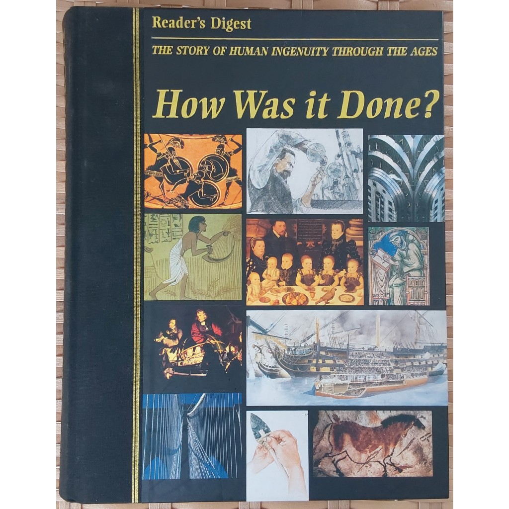 V. Large HARDBACK - Reader's Digest How Was It Done? The Story of Human ...