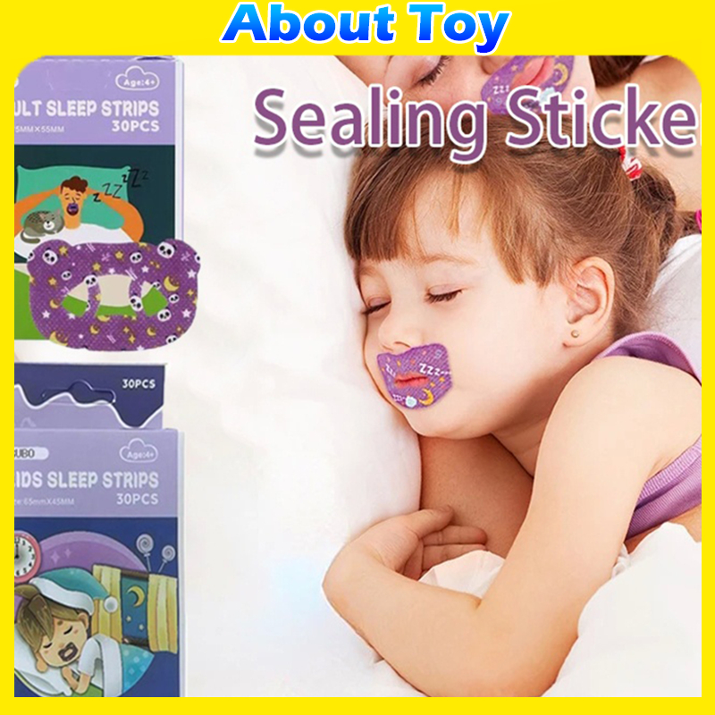 Snoring Reduce Mouth Tape Plaster Children/Teens/Adults 30pcs Mouth ...