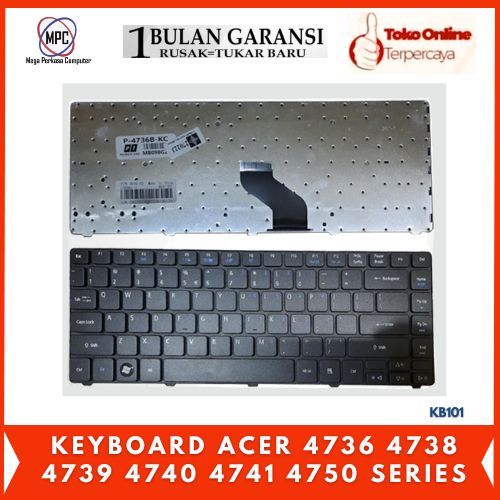 Acer Aspire 4736 4738 4340 4741 4750 4240 5942 Series Laptop Keyboard ...