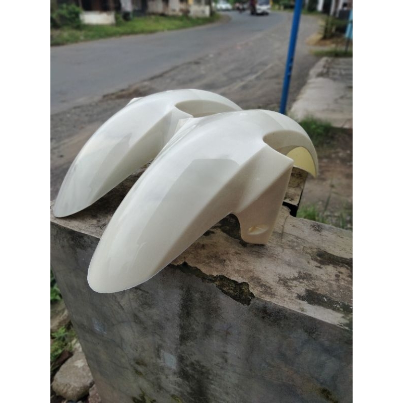 R15 ABS front fender fenders, coded ivory material | Shopee Malaysia