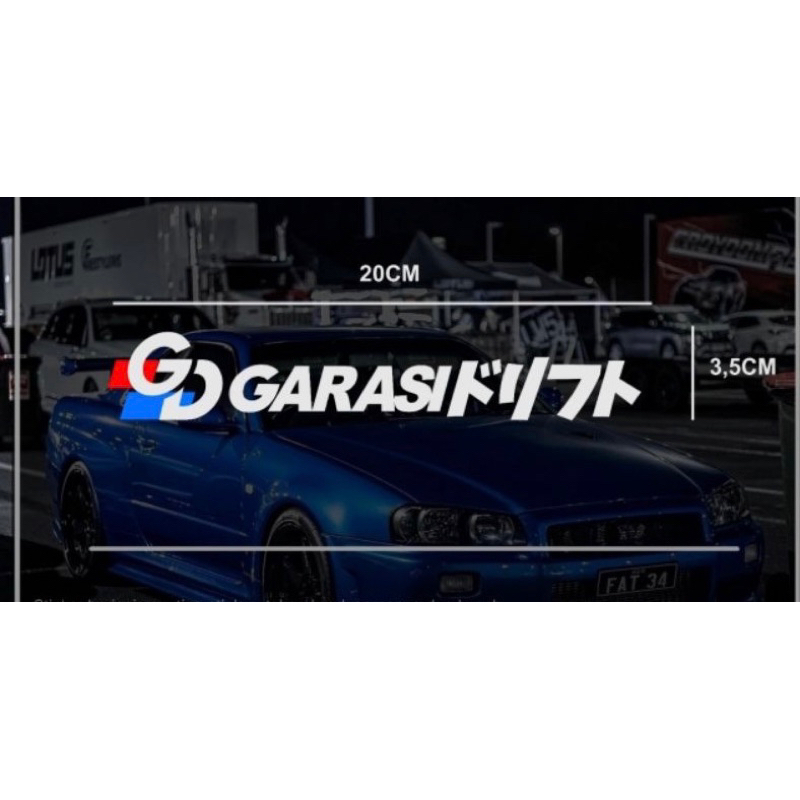 Gd Garage Stickers | Gd Garage Stickers | Cutting Sticker | Shopee Malaysia