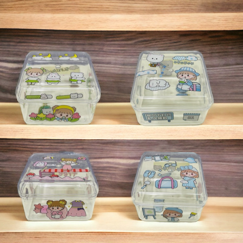 Hato - (6pcs) Multipurpose Box - Acrylic Box - ACC Box - Stationery Box ...
