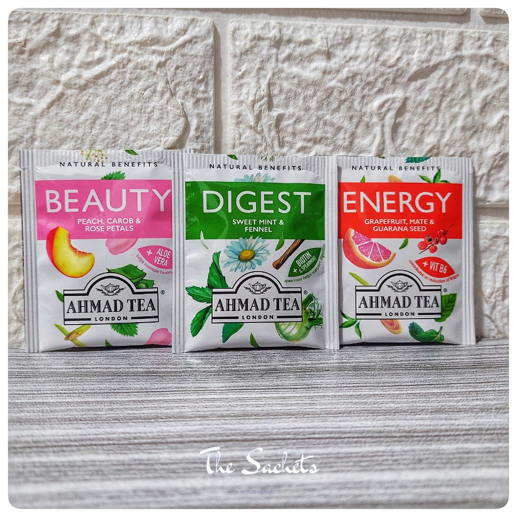 Ahmad Tea London Natural Benefits Beauty Digest Energy Sleep Slim ...