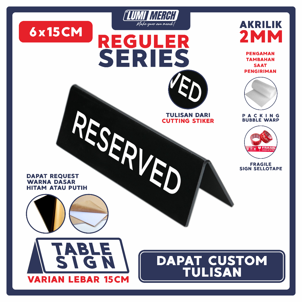 Board / RESERVED BED / RESERVED ACRYLIC / RESERVED TABLE BOARDS ...