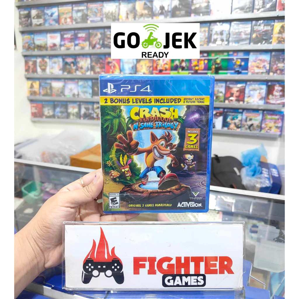 [NEW/[NEW] Crash Bandicoot N Sane Trilogy Cassette PS4 Playstation4 ...