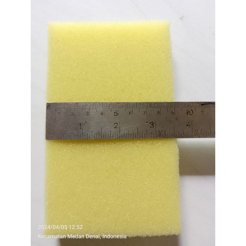 Inoac yellow multi-purpose sponge 15x9x2cm | Shopee Malaysia