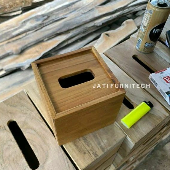 KAYU Restaurant tissue holder | Full teak wood tissue holder | Newest ...