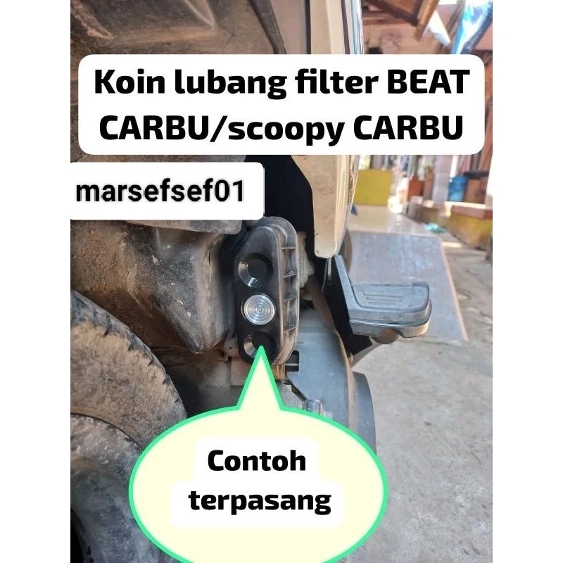 Coinan CNC Hole Filter Beat Carburetor Coin Hole Cover Filter Cap Honda ...