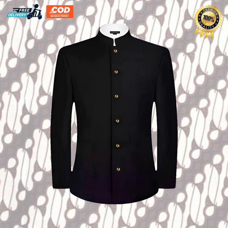 Basofi Adult Long Sleeve Tops, Beskap Clothes, East Java Traditional ...