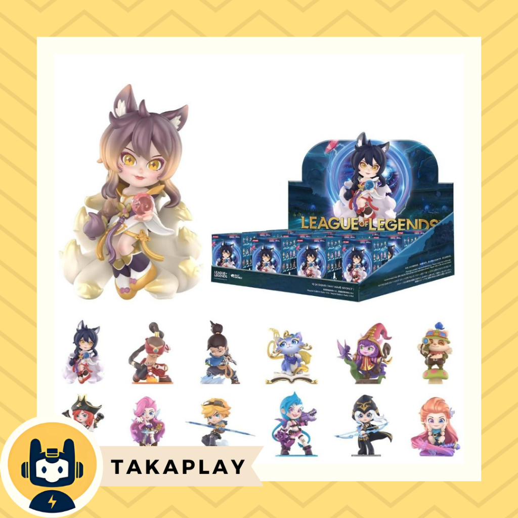 Blind Box Action Figure Pop Mart League of Legends LOL Legend Series ...