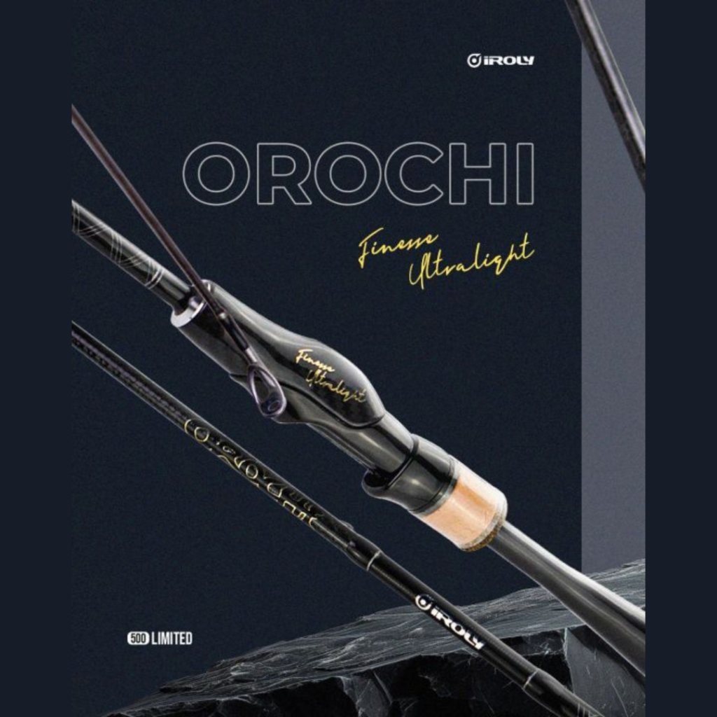[LIMITED EDITION] IROLY OROCA fishing rod MQ CARBON FAZLITE RING FUJI ...