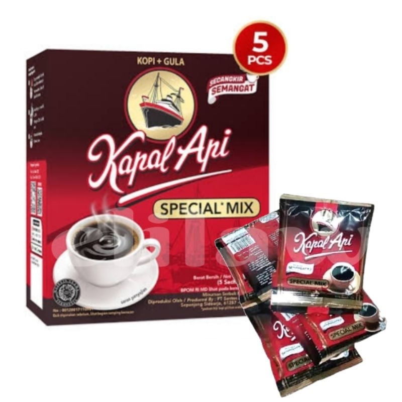 Kapal Api Special Mix Box Contains 5 sachets | Shopee Malaysia