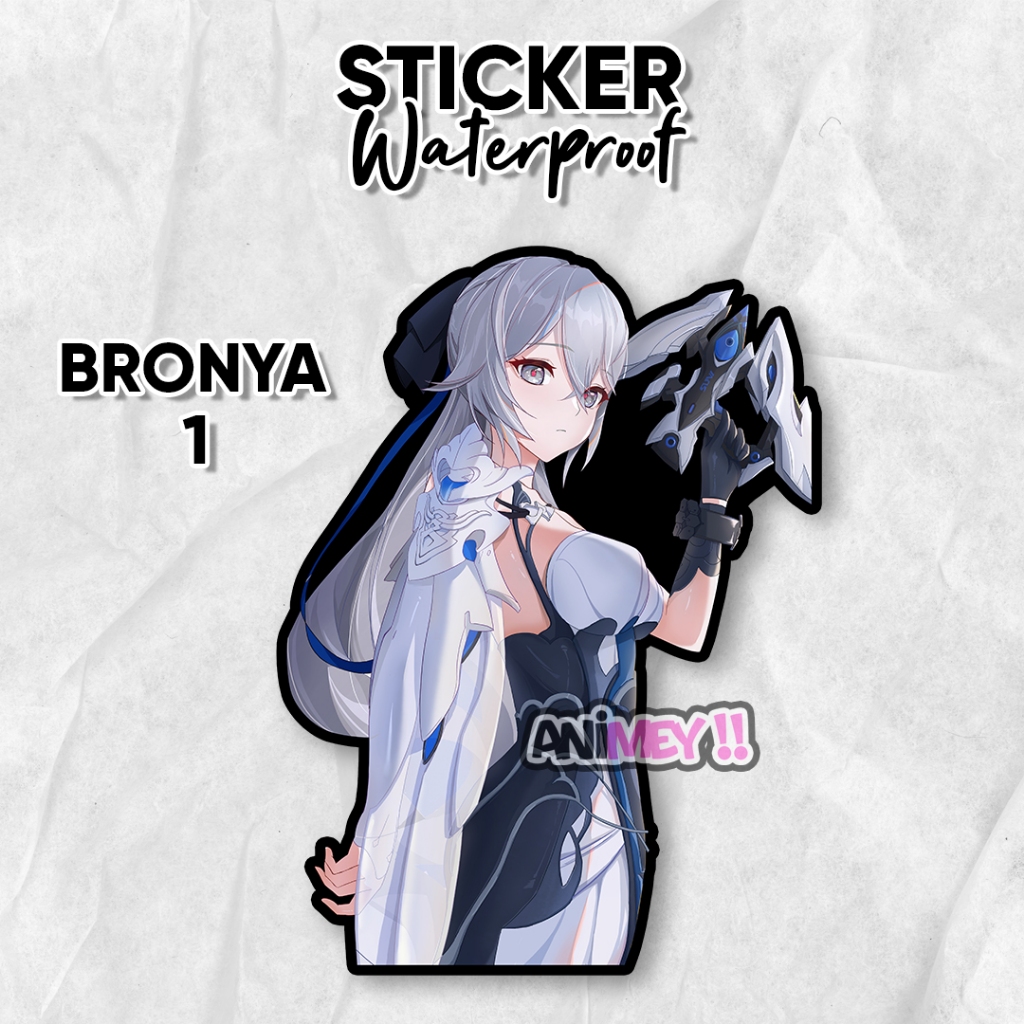 Bronya Honkai Star Rail Sticker/Waterproof Anime Sticker | Shopee Malaysia