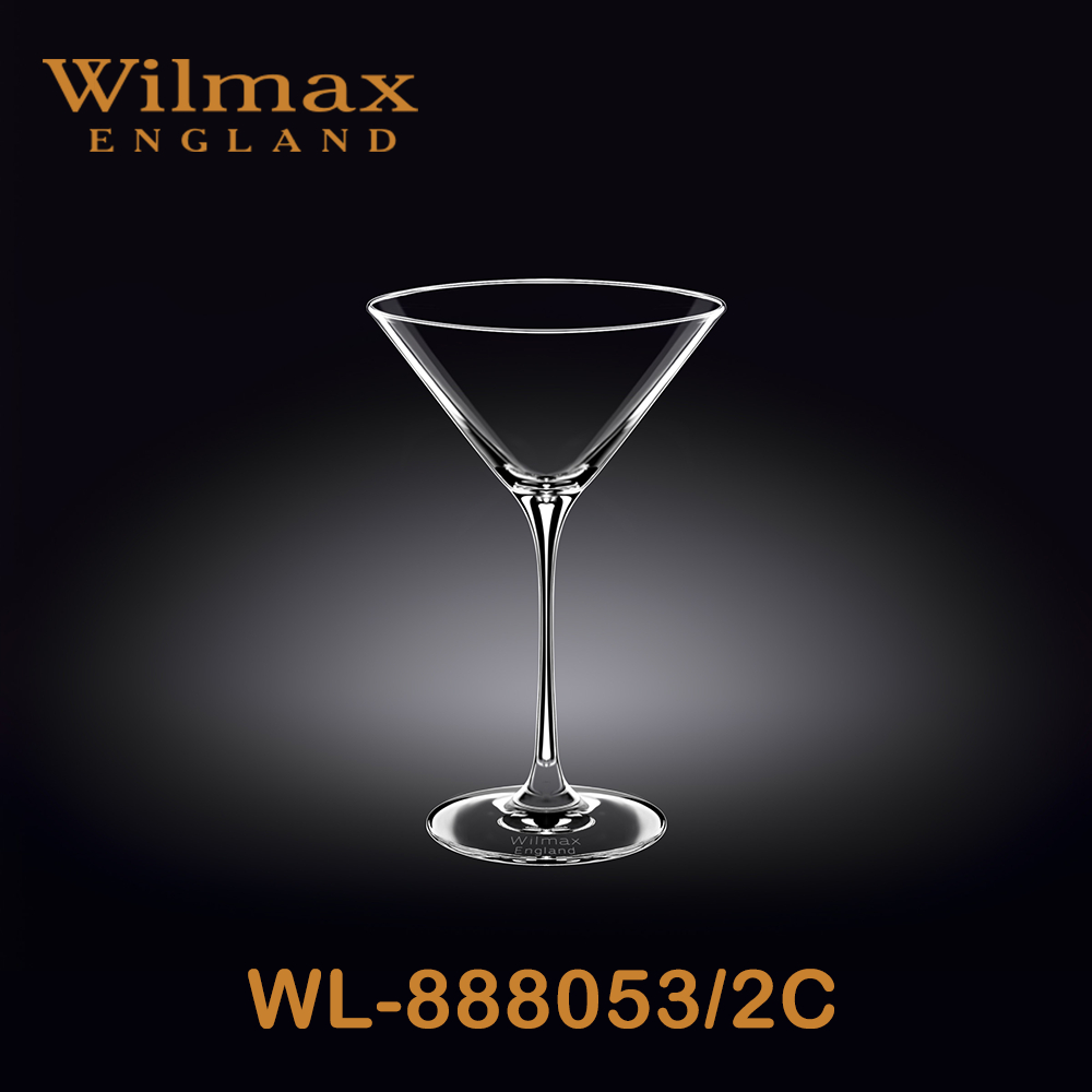 Wilmax Martini Glass 10 fl oz 290ml 2 Set ICB | WL-888053/2C (1 SET OF ...