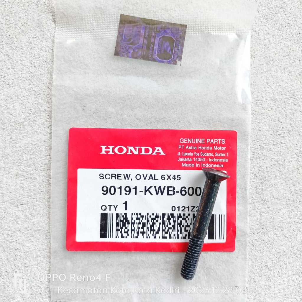 Revo-110 Blade CT-Cub Supra-GTR Handlebar Pendulum Bolts Ori AHM ...