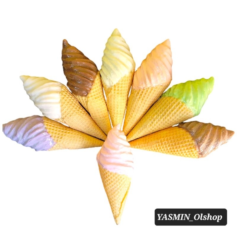 REPLIKA Replica ice cream/dummy ice cream/replica of ice cream toys ...