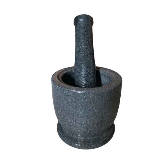 Original Stone Mortar Mortar 14CM kitchen spice plug / Tulungagung ...