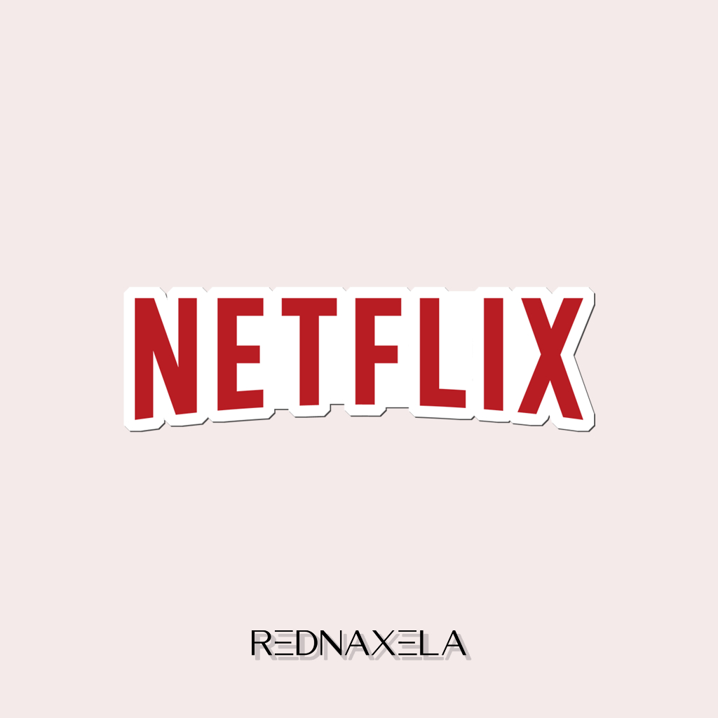 Netflix Vinyl Sticker Outdoor Luggage Sticker Waterproof Sticker ...