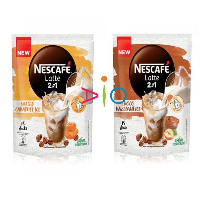 Nescafe Latte 2in1 Salted Caramel Ice | Nescafe Latte Choco Hazelnut ...