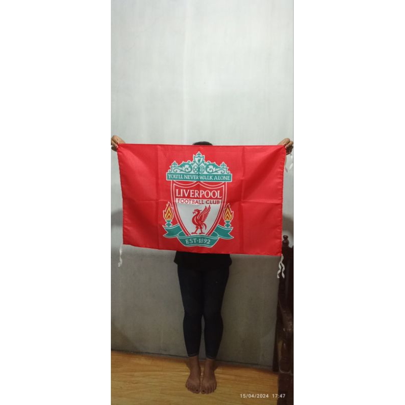 Liverpool Football Supporter Printing Flag | Shopee Malaysia