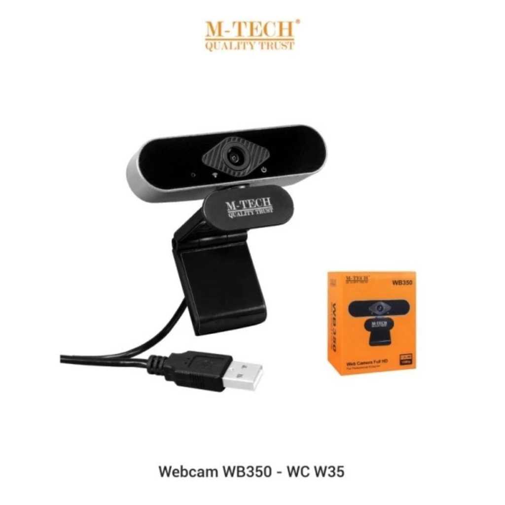 Webcam m-tech wired usb 30fps 1080p full hd live stream zoom skype obs ...