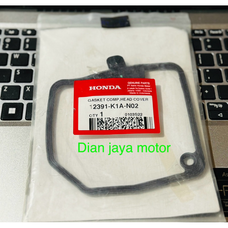 Rubber Head K1A ahm Honda Genio Beat Deluxe Original Honda genuine ...