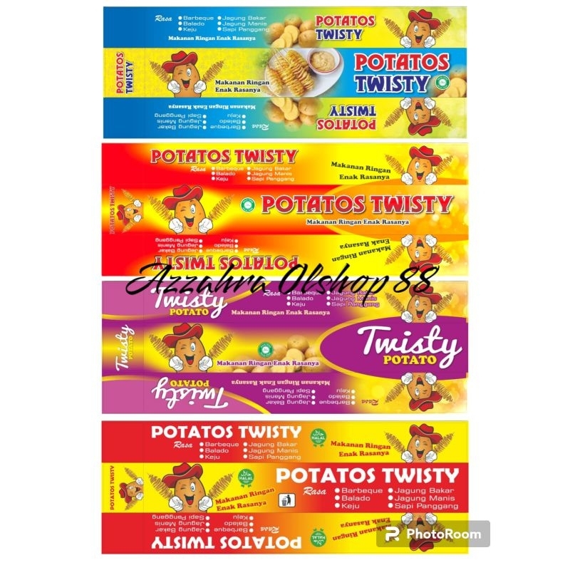 Spiral potato Paper/Threaded potato Paper/100 Sheets Of potato Boxes ...