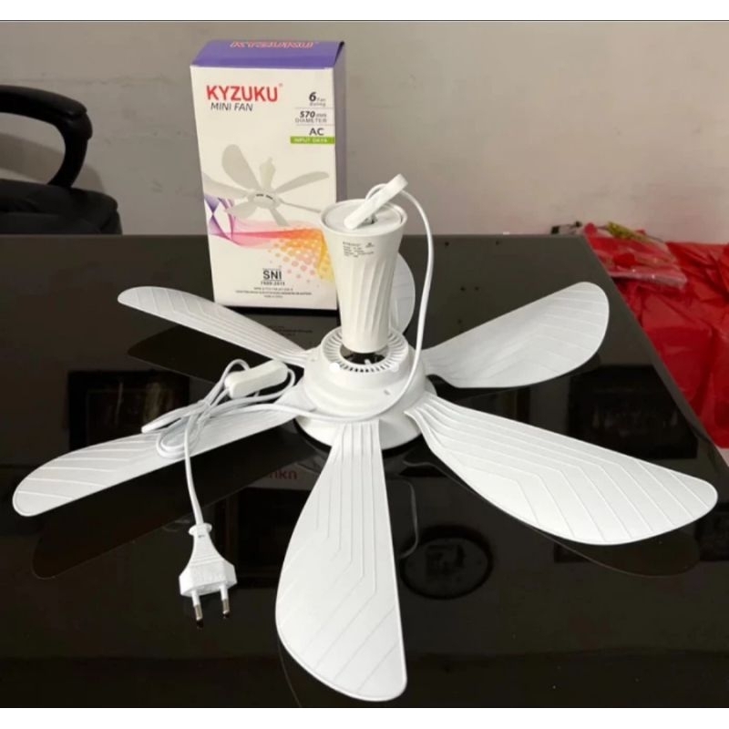 Kyzuku MINIFAN / HELIFAN 6 PROPELLER FAN 33W SNI QUALITY | Shopee Malaysia