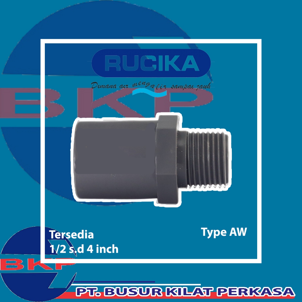Sdl 1/2 Inch (Aw) Pvc Rucika Sock Outer Drat / Pipe Connections ...