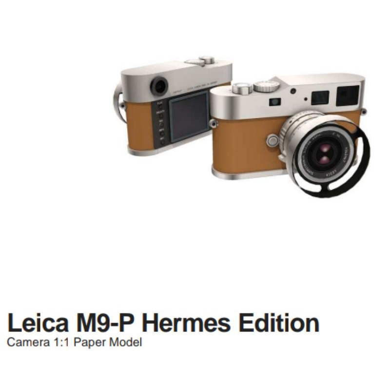 REPLIKA Camera Replica papercraft Pattern Sheet (PR-K1) | Shopee Malaysia