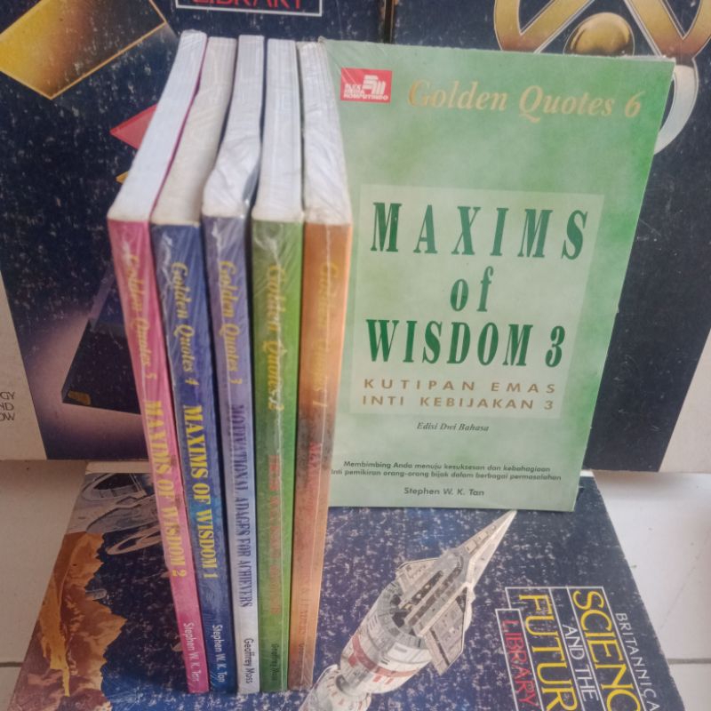 Golden quotes Book set 1-6 Edition Dwi Language) | Shopee Malaysia