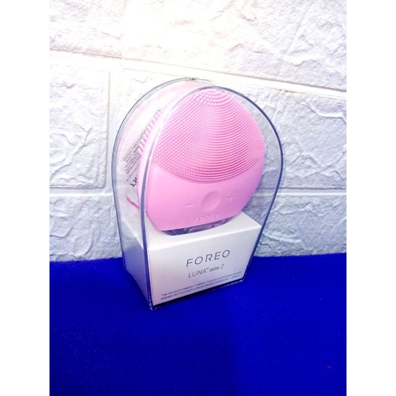 Luna Mini 2 Pearl Pink Facial Cleanser Massager All Original Skin Types ...