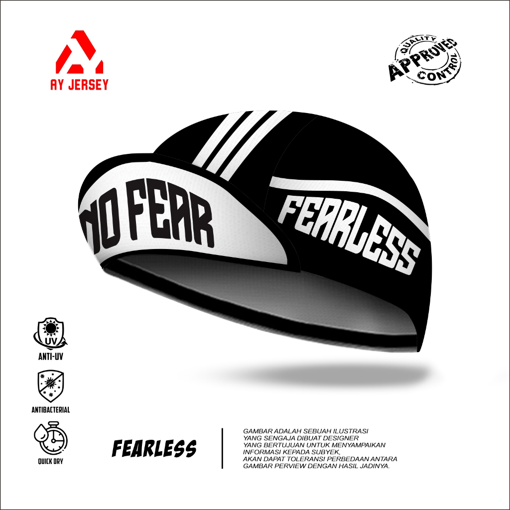 Cycling CAP FEARLESS (BIKE HAT) | Shopee Malaysia
