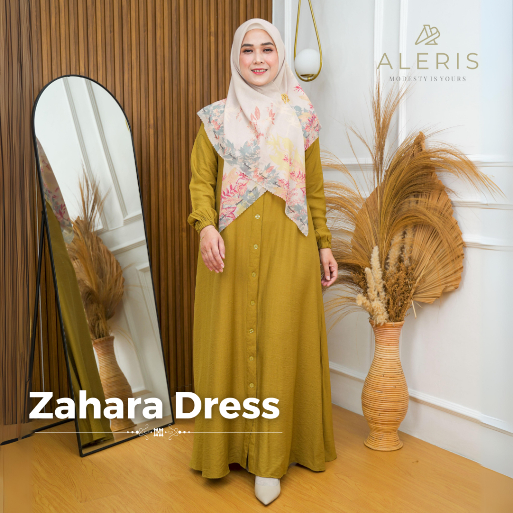 Zahara Women's Daily Dress Dress 2 Material Dolby Linen Crespo Premium ...