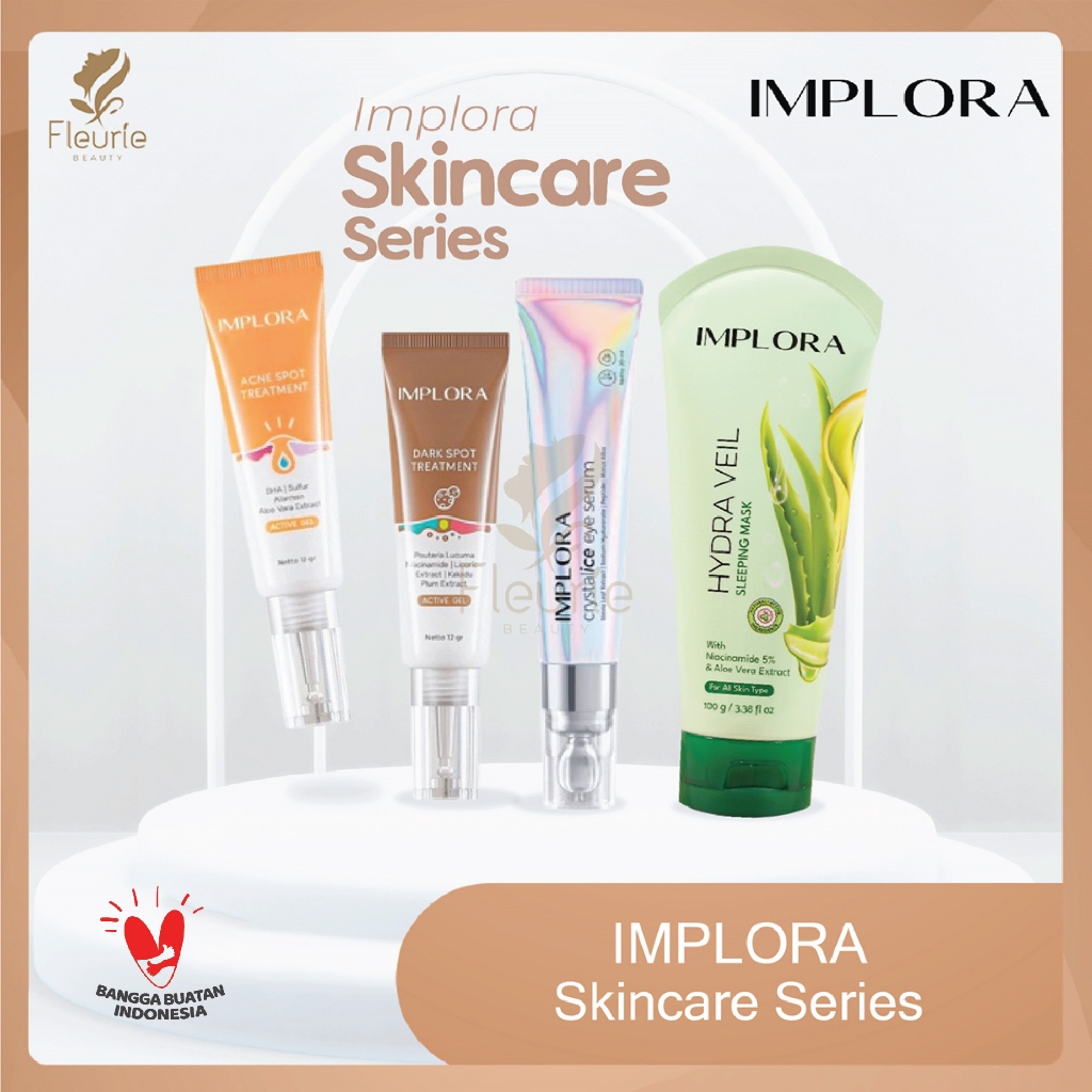IMPLORA Skincare Series - Acne Spot Treatment Active Gel / 8+ Ceramide ...