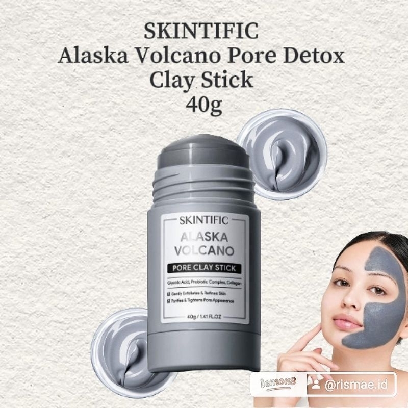 [NEW] Skintific Alaska Volcano Pore Detox Clay Stick 40g | Shopee Malaysia