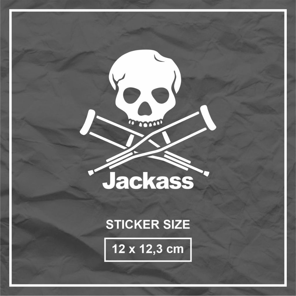 Jackass Cutting Sticker | Shopee Malaysia