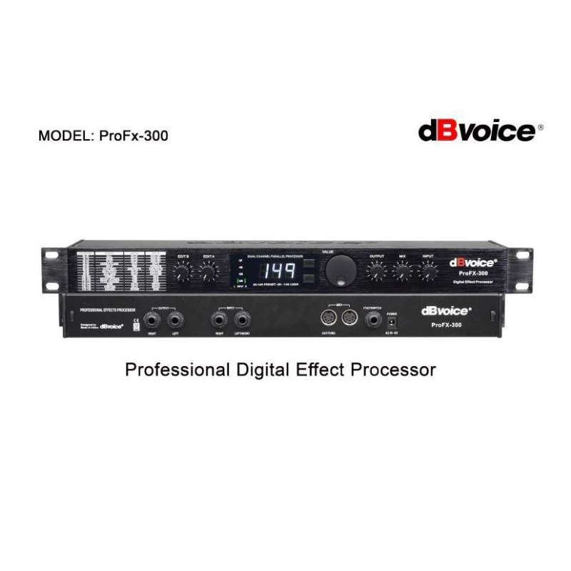 Effect Vocal dB voice PRO FX300 PRO FX 300 dBvoice Original 1 Year ...