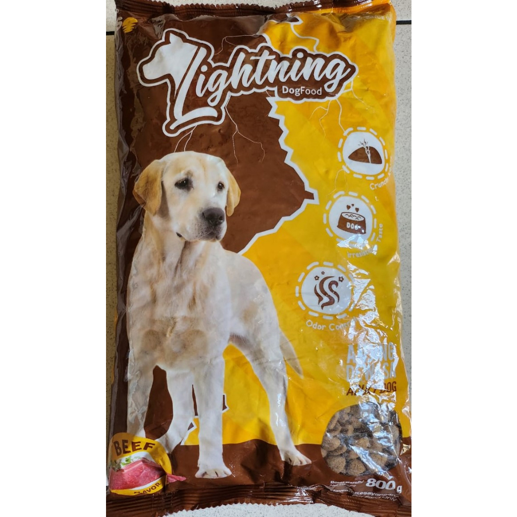 Lightning DOG Food 7pcs X 800gr (FRESHPACK) (Expedition) | Shopee Malaysia