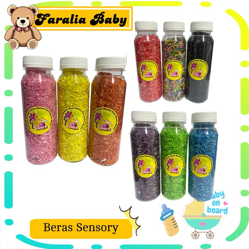 Colorful Rice Toy Rainbow Rice Rainbow Sensory Play Ready to Play ...