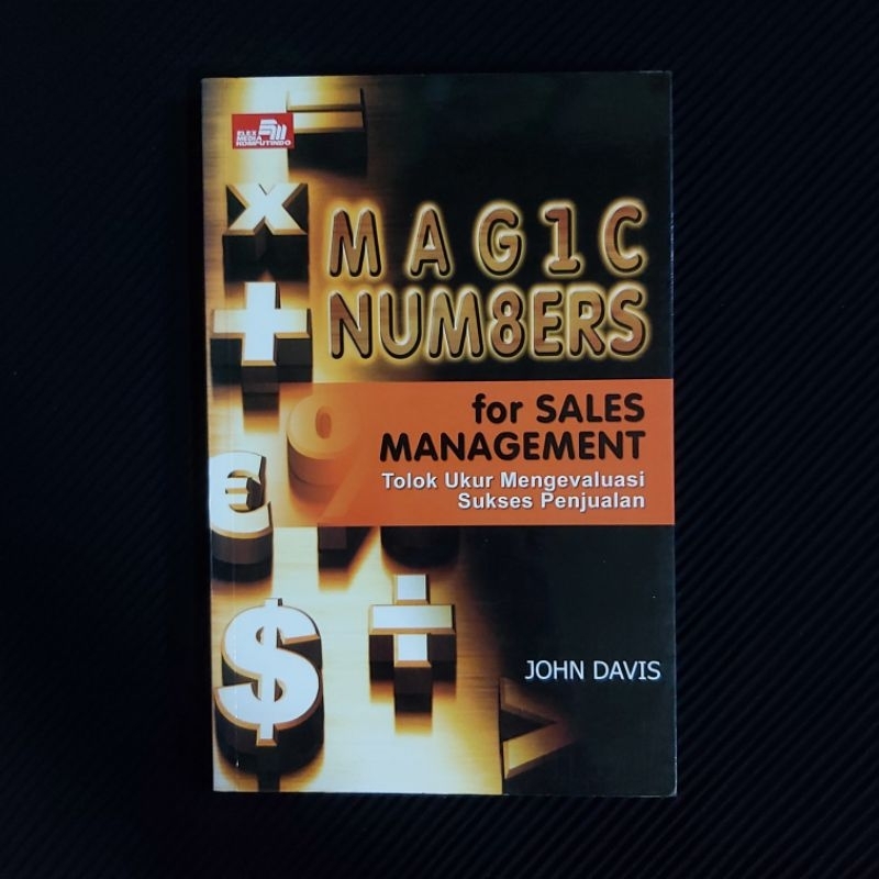 Original Book Magic Numbers For Sales & Management ︎ Reject Measuring ...