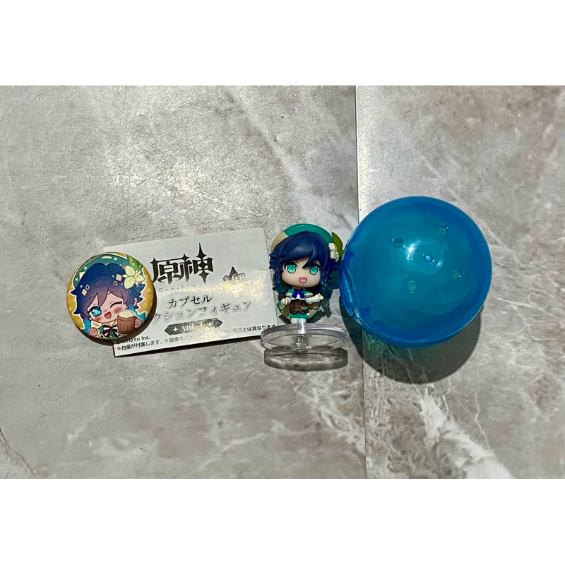 Genshin Impact Venti Mini Figure & Mini Pin SET | Shopee Malaysia